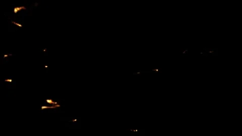 Realistic Fire Tornado Animation on Blac... | Stock Video | Pond5