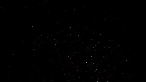 Realistic floating embers particles on b... | Stock Video | Pond5