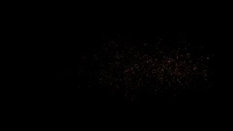 Realistic floating embers particles on b... | Stock Video | Pond5