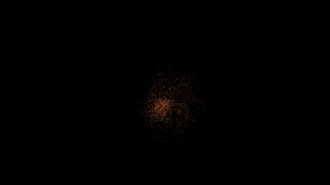Realistic floating embers particles on b... | Stock Video | Pond5