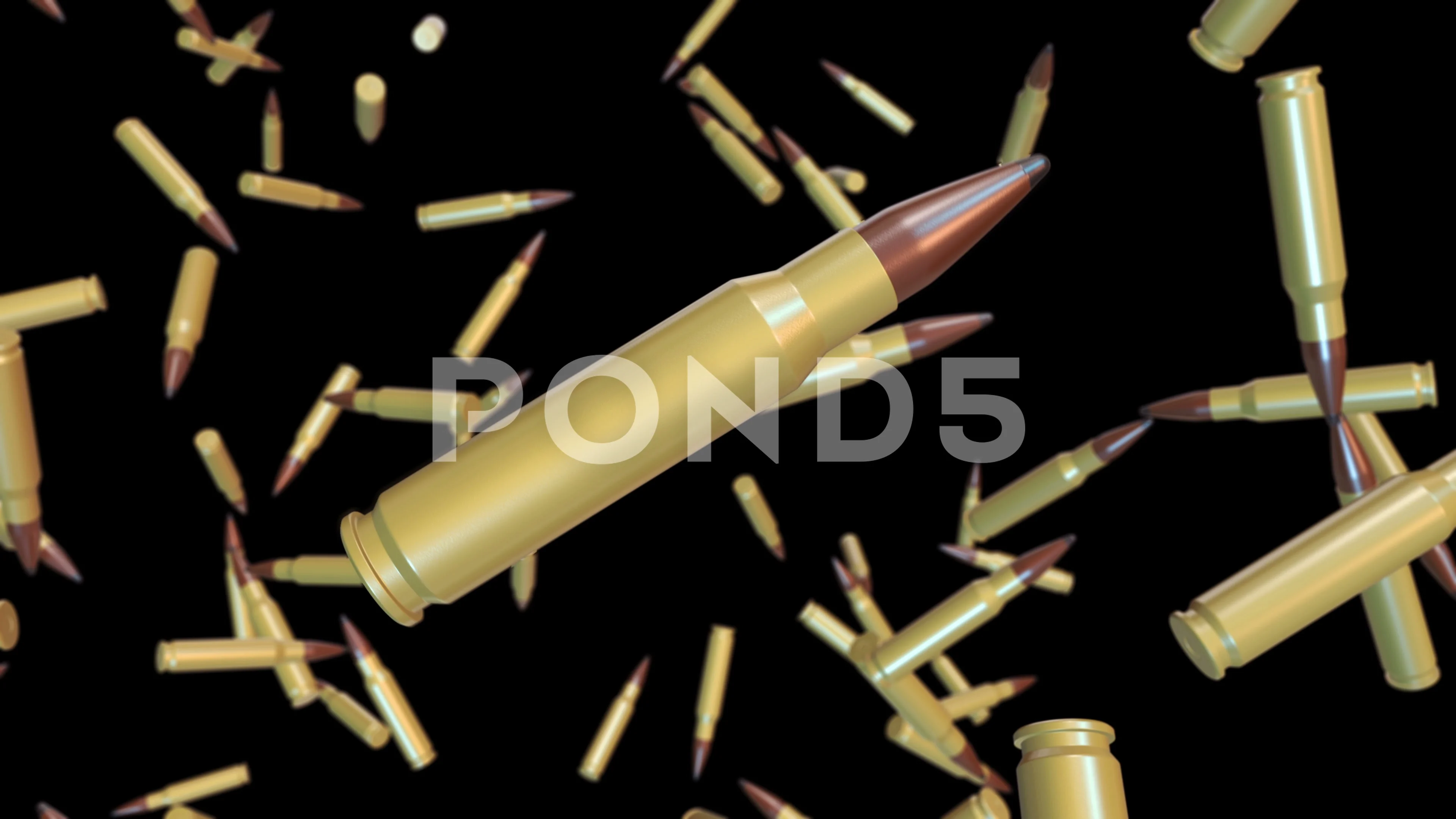 Flying Bullet Wallpaper