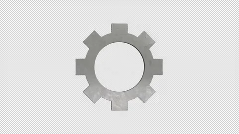 Realistic Gear Design Loop Animation wit... | Stock Video | Pond5