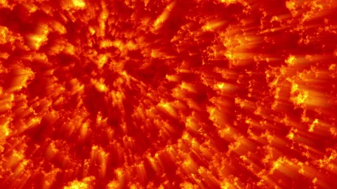 Realistic Glowing Lava Loop Animation Ba... | Stock Video | Pond5