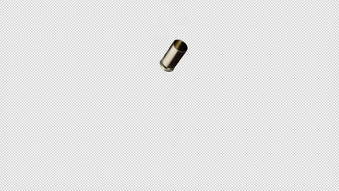 Bullet Shells Falling Stock Footage ~ Royalty Free Stock Videos | Pond5