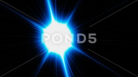 Realistic Len flare glow light effect on black background. Optical ...