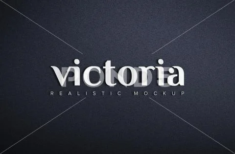 Realistic Logo Mockup ~ PSD Photoshop Template #156067502