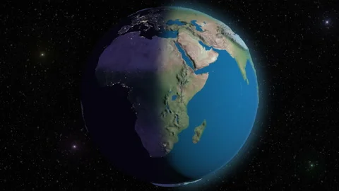 Realistic planet earth animation | Stock Video | Pond5