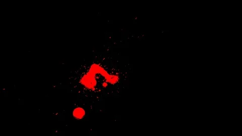 Realistic Practical Splatter Effects | Stock Video | Pond5