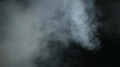 Realistic Smoke / Fog Moving in the Ray ... | Stock Video | Pond5