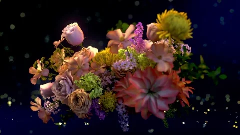 Realistic Flowers Background Stock Videos – Royalty-Free HD & 4K Videos