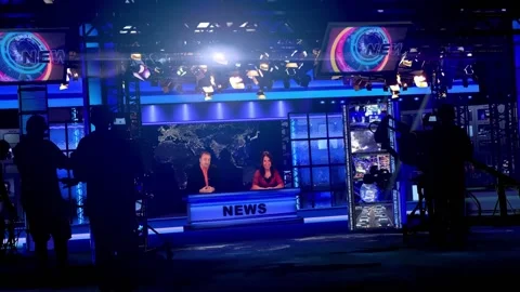 After Effects: Realistic Virtual Network News Studio for your Anchors ...