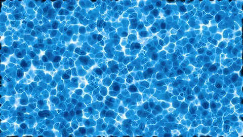 Realistic water animation, top view, 3d ... | Stock Video | Pond5