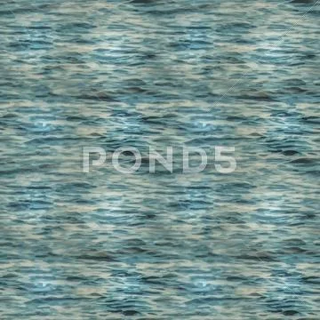 Realistic water texture. Seamless pattern: Graphic #63222453