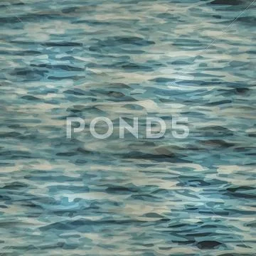 Realistic water texture. Seamless pattern: Royalty Free #64255962