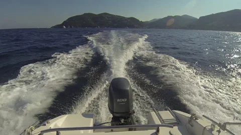 Rear Of Boat Stock Video Footage | Royalty Free Rear Of Boat Videos | Pond5