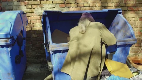 Homeless Old Man Stock Videos – Royalty-Free HD & 4K Videos