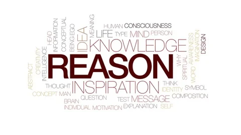 Reason animated word cloud, text design ... | Stock Video | Pond5