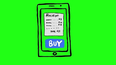 Receipt Flat Stock Footage ~ Royalty Free Stock Videos | Pond5