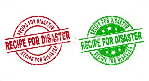 RECIPE FOR DISASTER Round Watermarks Using Distress Surface: Graphic ...