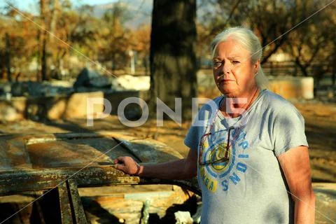 RECORD DATE NOT STATED Disaster Survivor Debbie Wallace looks to ...