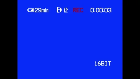 Retro Camera Interface Stock Video Footage | Royalty Free Retro Camera ...