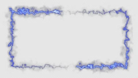 Rectangular Energy Frame on alpha channe... | Stock Video | Pond5