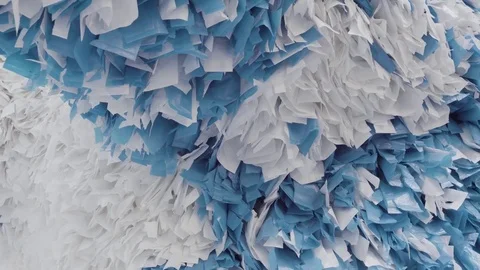 Recycle plastic bag sheet collage in bac... | Stock Video | Pond5
