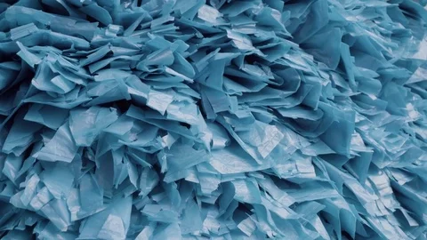 Recycle plastic bag sheet collage in bac... | Stock Video | Pond5