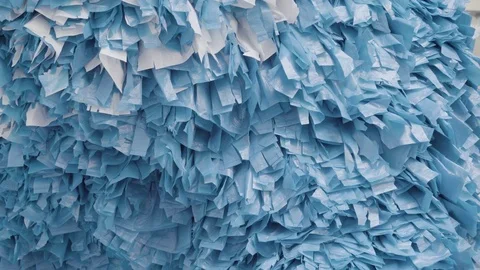 Recycle plastic bag sheet collage in bac... | Stock Video | Pond5