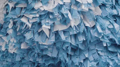 Recycle plastic bag sheet collage in bac... | Stock Video | Pond5