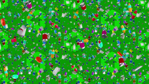 Garbage Texture Stock Video Footage | Royalty Free Garbage Texture ...
