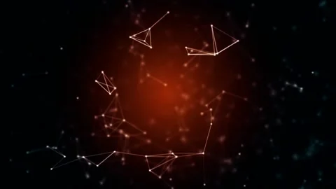 Red abstract plexus background for prese... | Stock Video | Pond5