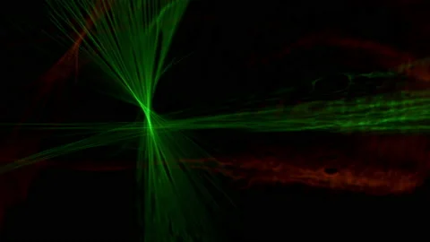 Red And Green Strobe Like Light In Black... | Stock Video | Pond5