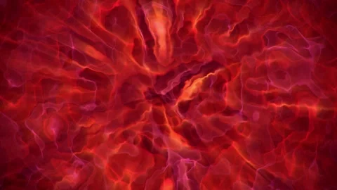 A Red and Orange Close-Up Heat Waves Ani... | Stock Video | Pond5