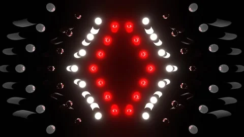 Red and White Stage Strobe Lights Backgr... | Stock Video | Pond5