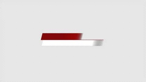 Red and white title bar blank background... | Stock Video | Pond5