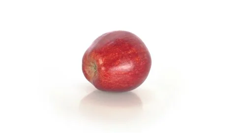 Red Apple Half Isolated Stock Videos – Royalty-Free HD & 4K Videos | Pond5