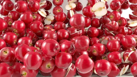 Apples Falling Down Stock Videos – Royalty-Free HD & 4K Videos