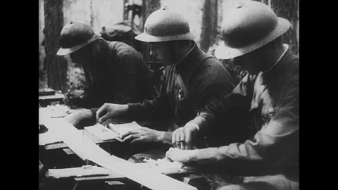 Red Army in the 1930s. Soldier training | Stock Video | Pond5