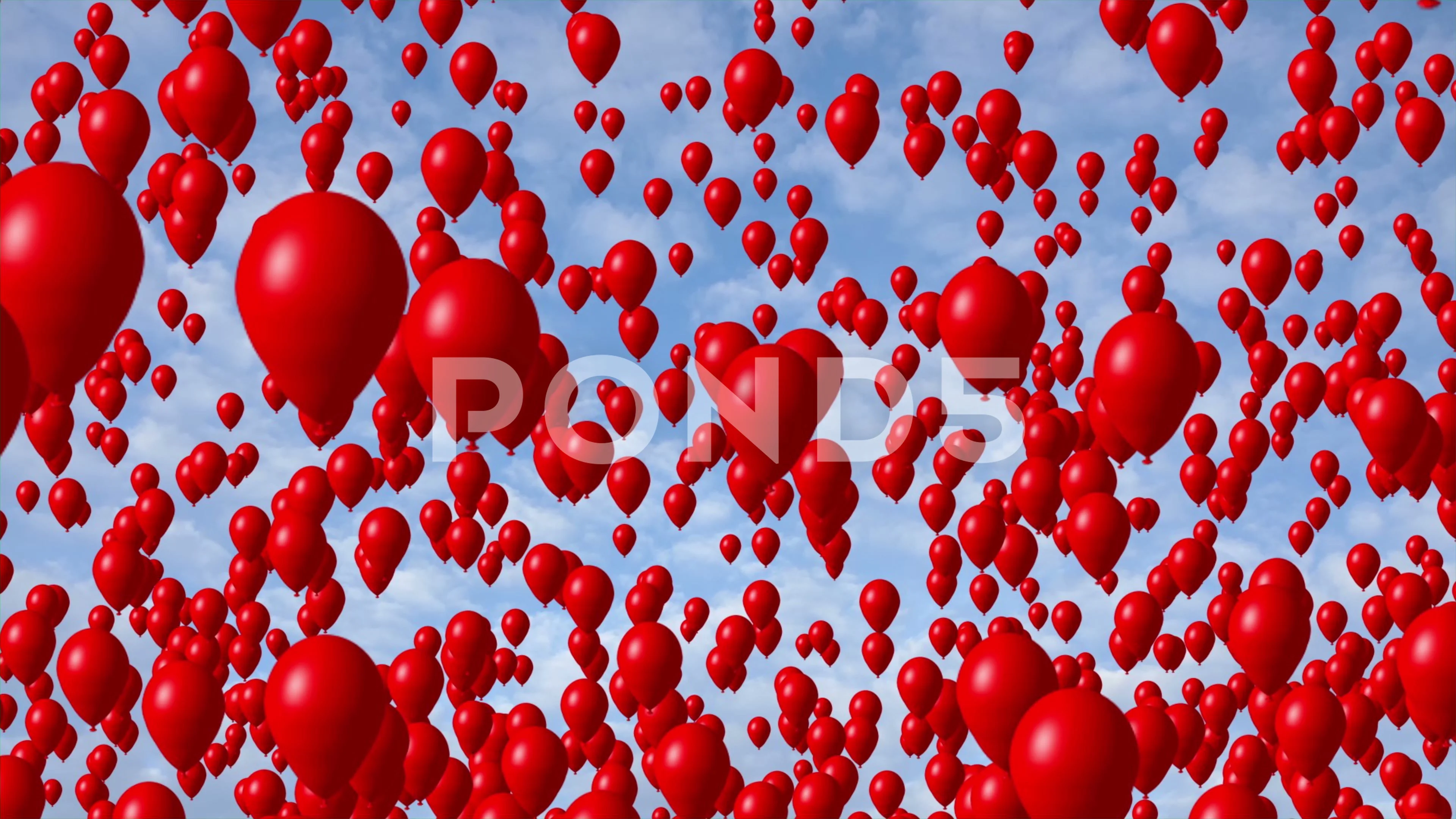 Red Balloon In The Sky