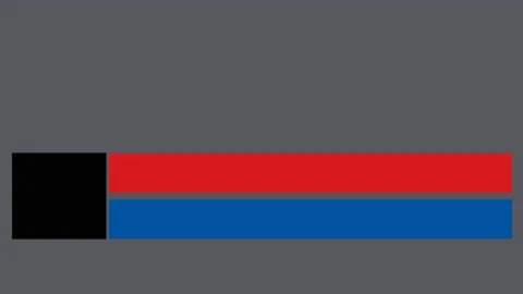 Red black and blue colored lower third d... | Stock Video | Pond5