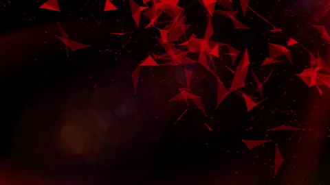 Red blinking plexus with red light ray a... | Stock Video | Pond5