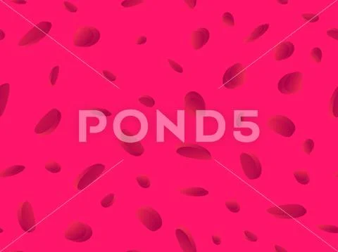 Red blood cells seamless pattern. Blood clot under the microscope ...