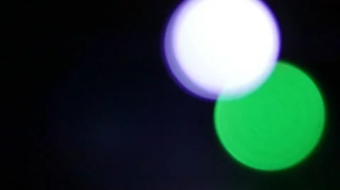 Red-blue-green circle lights blinking ov... | Stock Video | Pond5