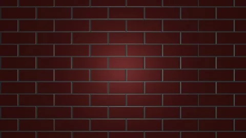 Red brick wall animated background stock... | Stock Video | Pond5