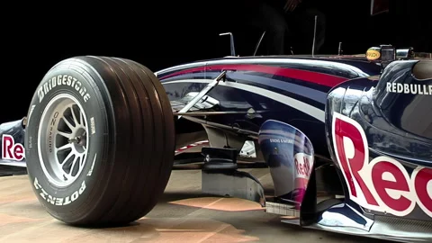 Red Bull Racing Formula 1 Car on Display... | Stock Video | Pond5