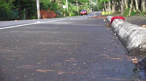 Car Driving Towards Camera Stock Video Footage | Royalty Free Car ...