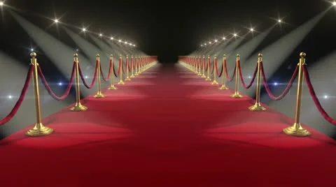 Red Carpet. Looped animation. HD 1080. | Stock Video | Pond5
