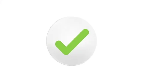 Animated Checkmark Stock Footage ~ Royalty Free Stock Videos | Pond5