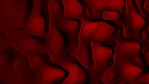 Red color abstract liquid animated backg... | Stock Video | Pond5